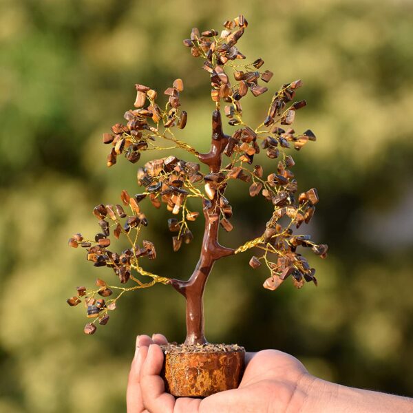 Tiger Eye Crystal Decor Tree - Crystals Store