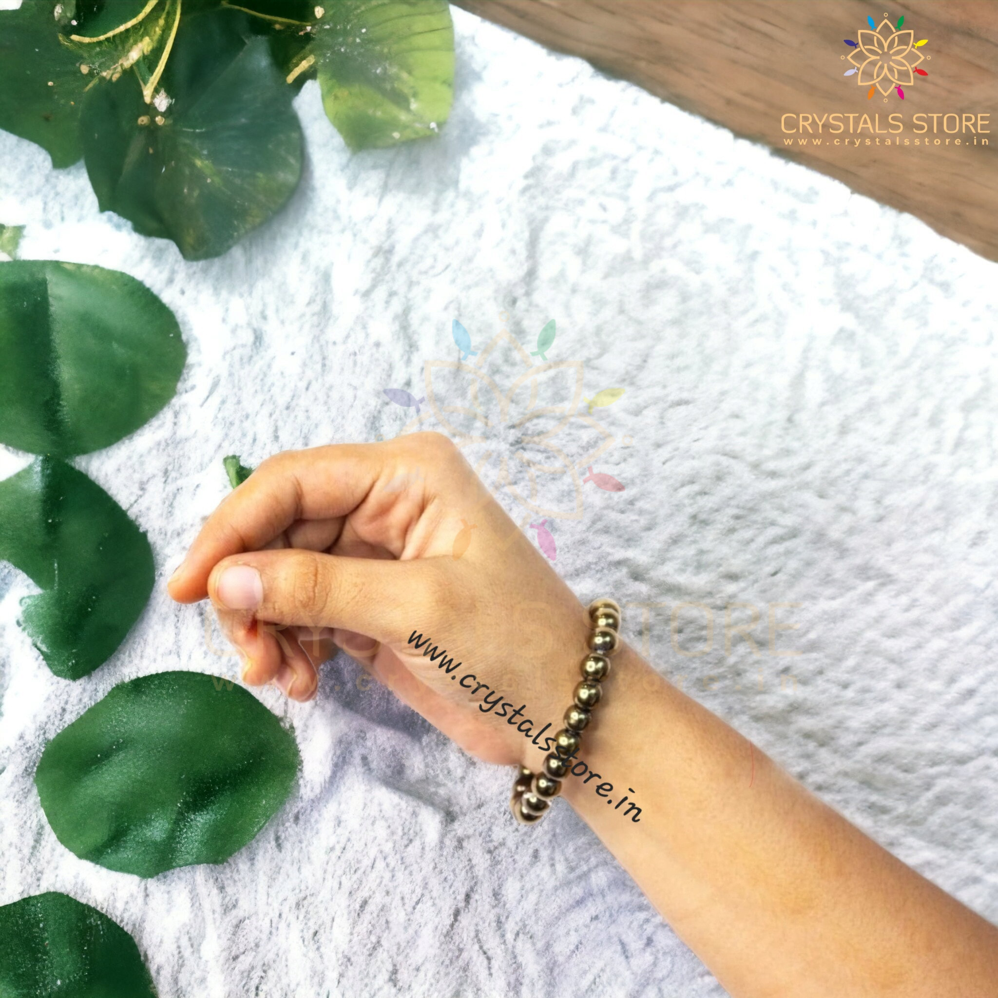 Golden Pyrite Bracelet To Boost Willpower & Confidence (Certified ...